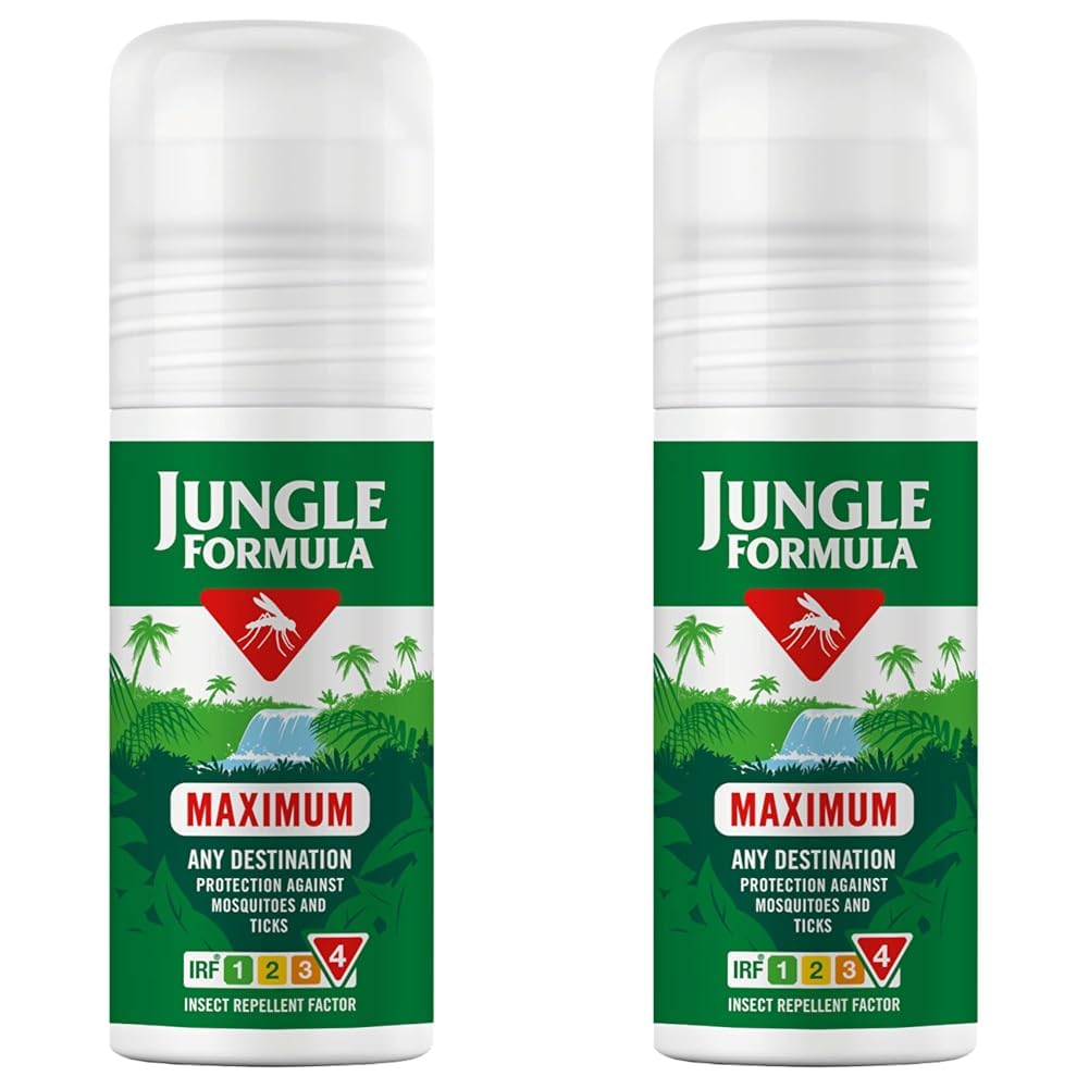 Jungle Formula Maximum Insect Repellent 50ml - Roll-On Repellent for ...