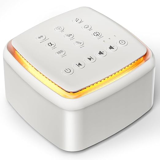 Amazon.com: Portable White Noise Machine, 15 Non-Looping Soothing ...