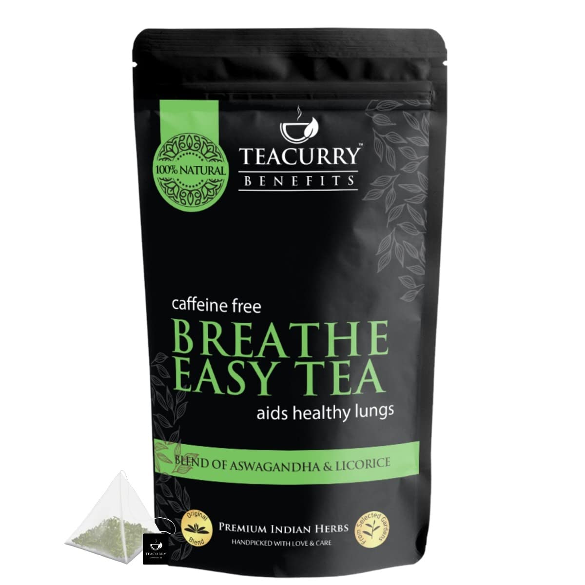 TEACURRY Lungs Cleanse Tea - 15 Tea Bags | Anti Smoking Tea | Helps ...