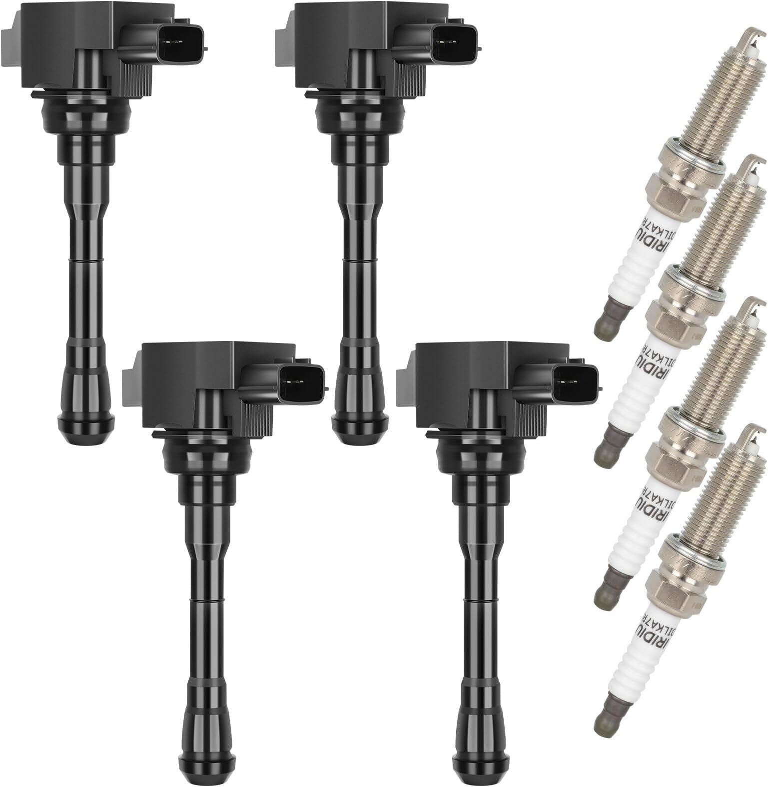 Amazon.com: A-Premium Ignition Coils and Spark Plugs Kits Compatible ...