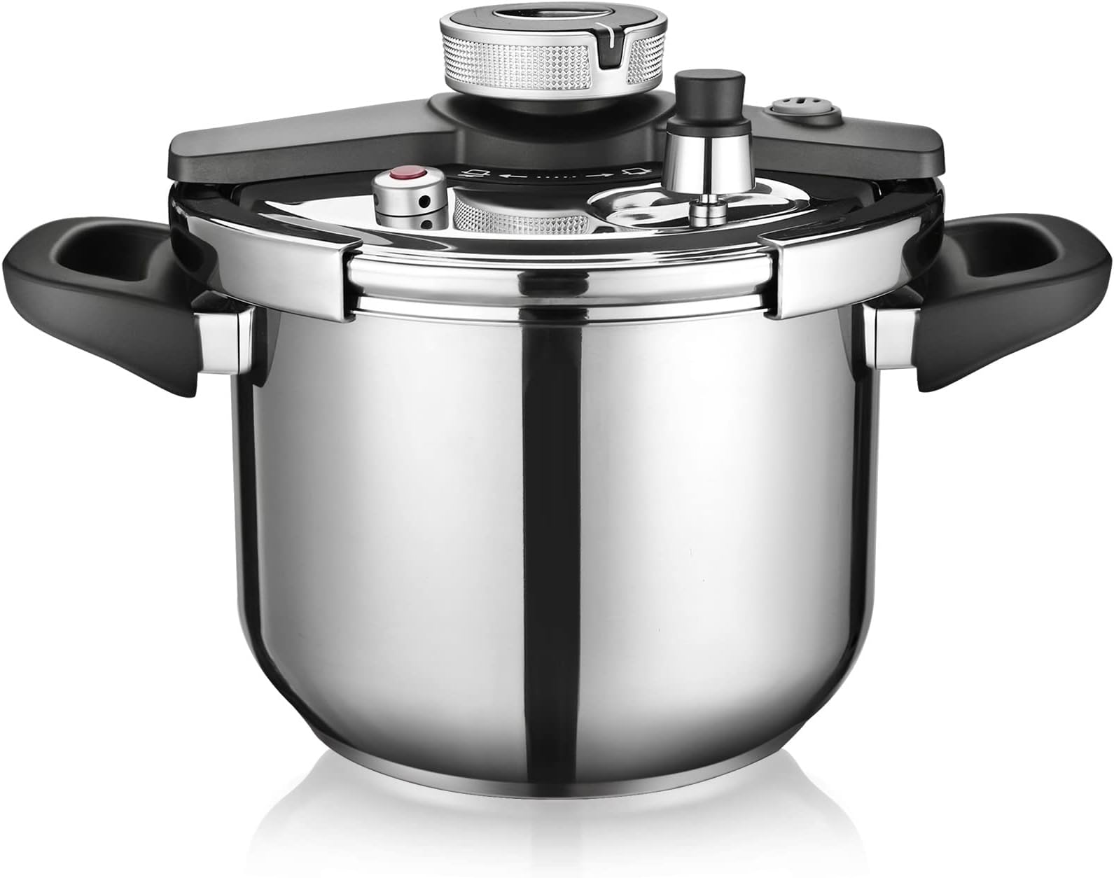 Amazon.com: Megachef 6 Quart Stainless Steel Electric Digital Pressure ...