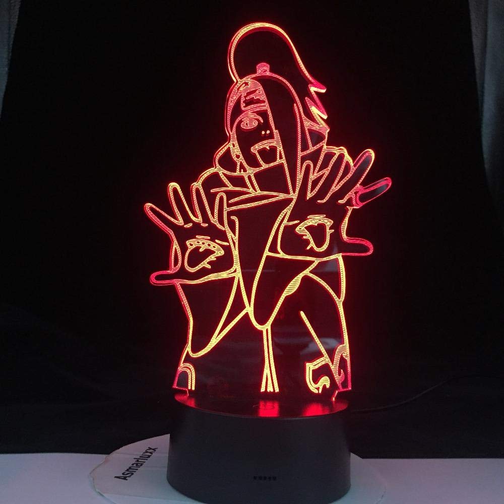 3d Night Light Anime Lamp Led Uzumaki Anime Deidara X | Desertcart Kenya