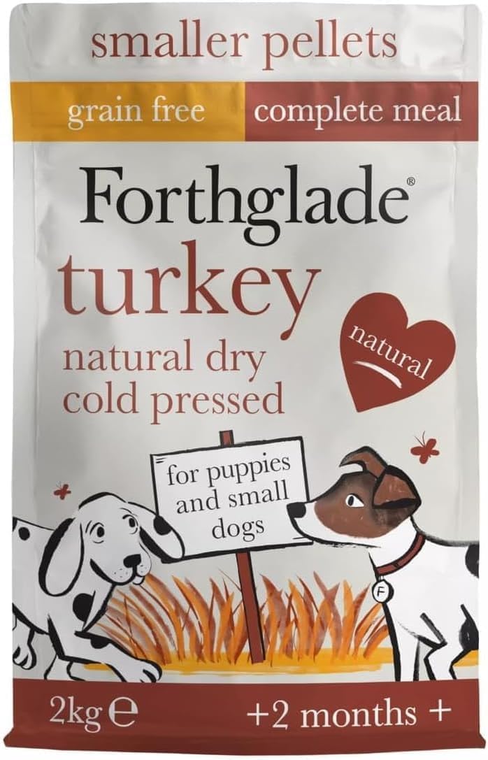 Forthglade Dry Dog Food, Cold Pressed, (2kg Resealable Bag), Small Dog ...