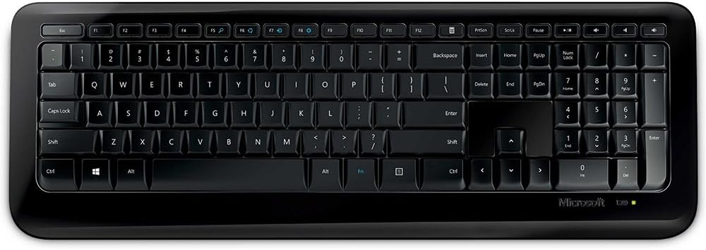 Amazon.com: Microsoft Wireless Keyboard 850 Special Edition with AES ...