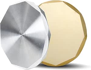 Amazon.com: 10 Pcs 1-1/4" Stainless Steel Faceted Edge Coin Blanks CNC ...