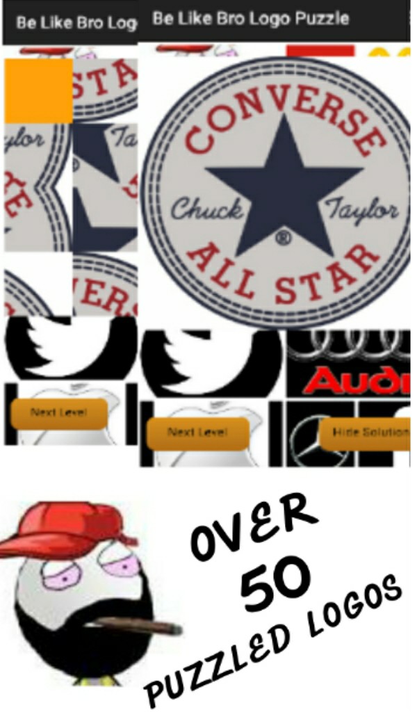 Be Like Bro Logo Puzzle - App on Amazon Appstore