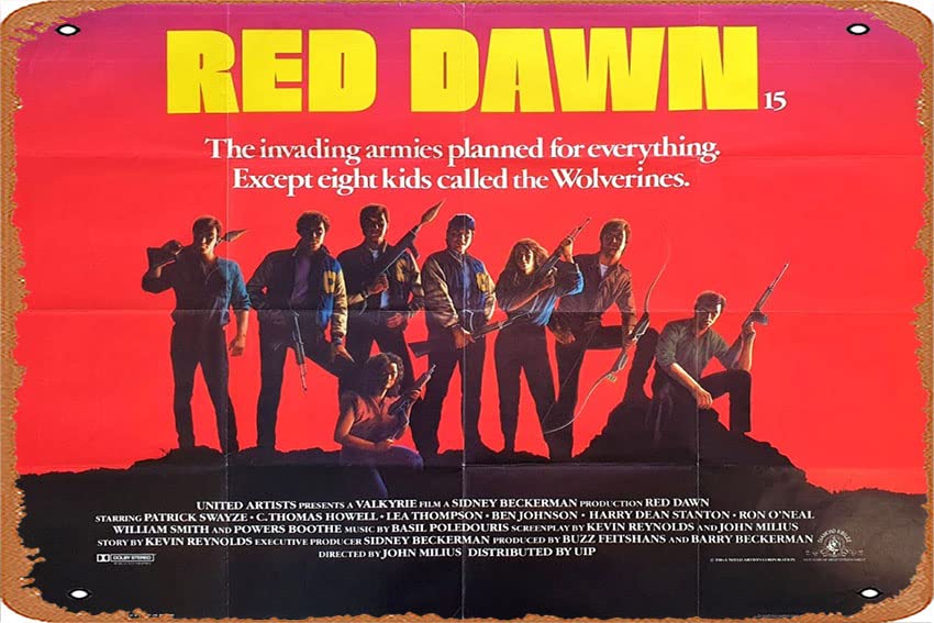 Red Dawn 1984 Poster