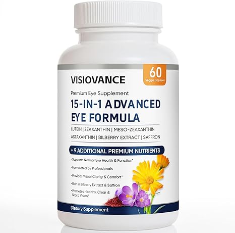 Amazon.com: VisioVance 15 in 1 Advanced Eye Formula - Neurobella Eye ...