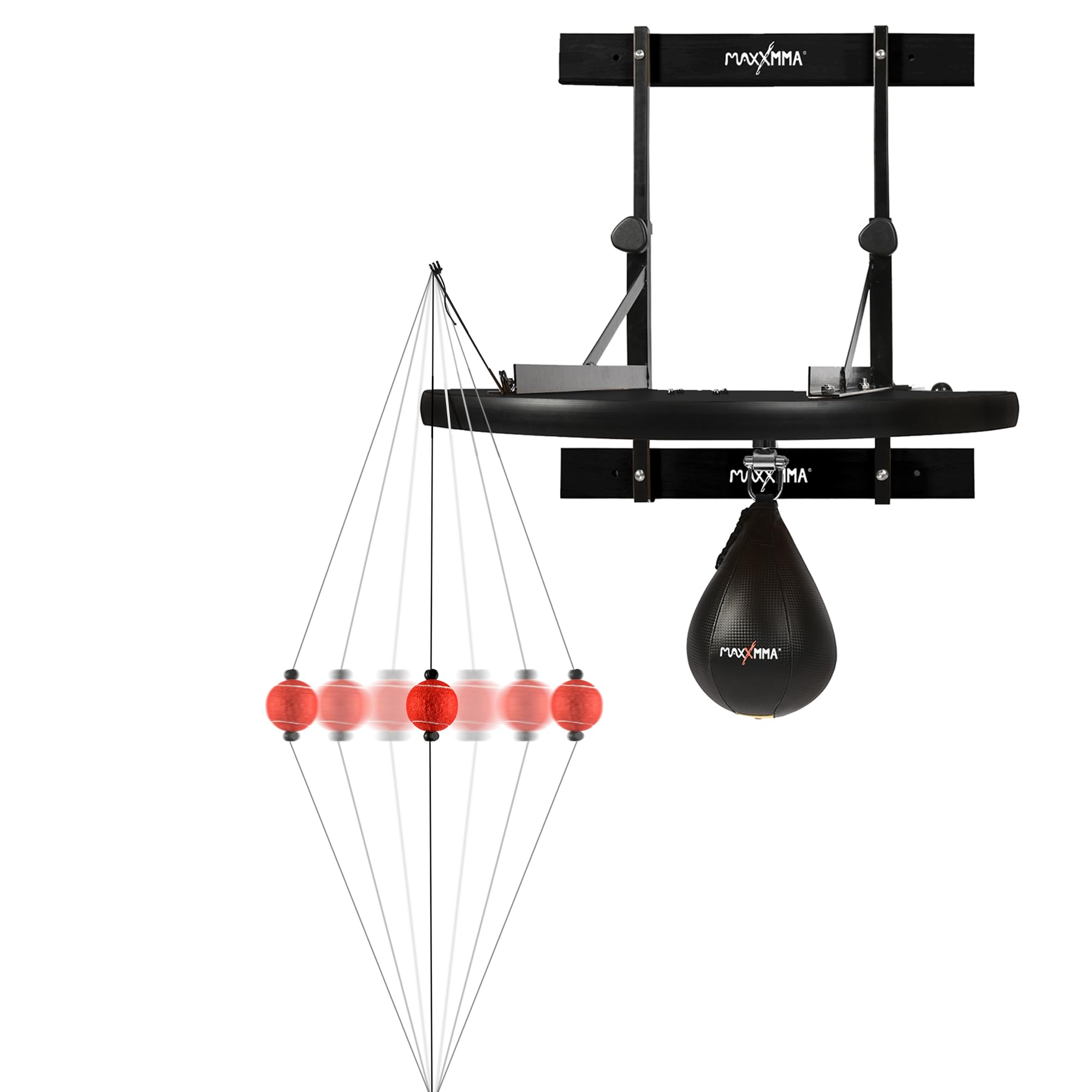 Snapklik.com : MaxxMMA Adjustable Speed Bag Platform Training Kit+Speed ...
