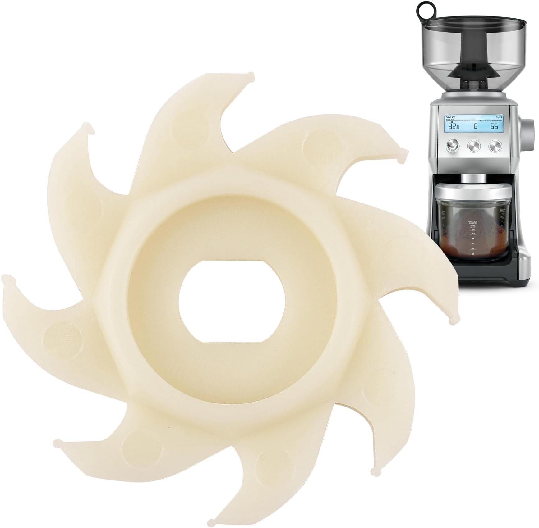 Impresa Grinder Impeller for Breville Grinder BCG820BSS Smart Grinder ...