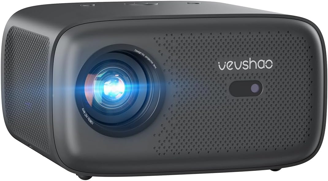 VEVSHAO A18 Android Auto Focus 1080P Projector, Auto Keystone ...