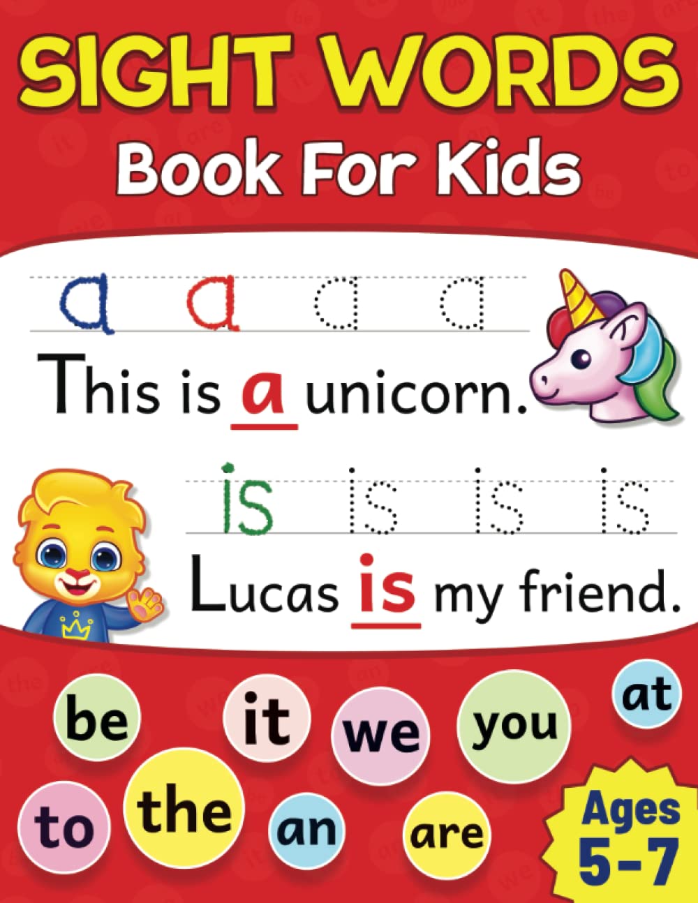 Buy Words Book For Kids: Quickly Learn First 100 Most Common Words For ...