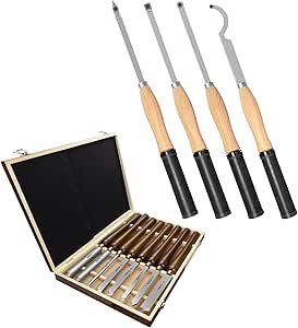 carbide wood turning tools + 8pcs HSS wood turning tools - Amazon.com