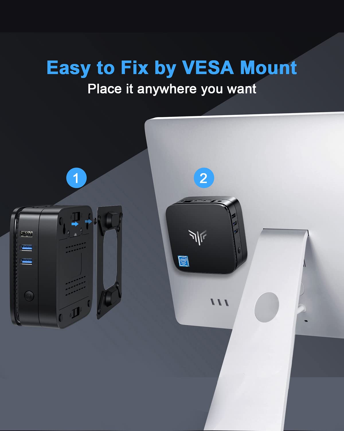 Snapklik.com : Mini PC Windows 11, AK1 PRO 12GB RAM 256GB SSD Mini ...