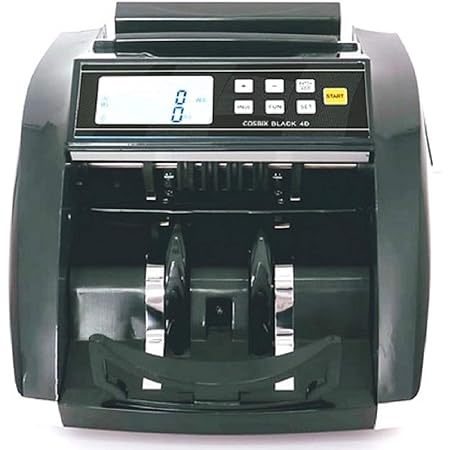 COSBIX New Note Counting Machine with UV MG MT IR Sensors, Fake Note ...
