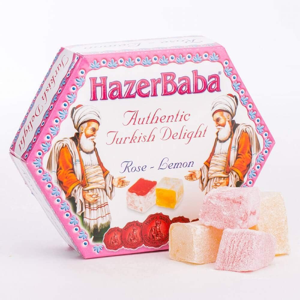 Hazer Baba - Turkish Delight Rose & Lemon - 125g : Amazon.co.uk: Grocery