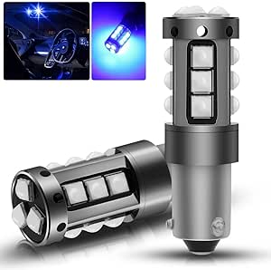 Amazon.com: HONLEEX 2Pcs AC/DC 9-30 1200LM H21W BAY9S LED Bulb CANBUS Error Free Super Bright 15 ...