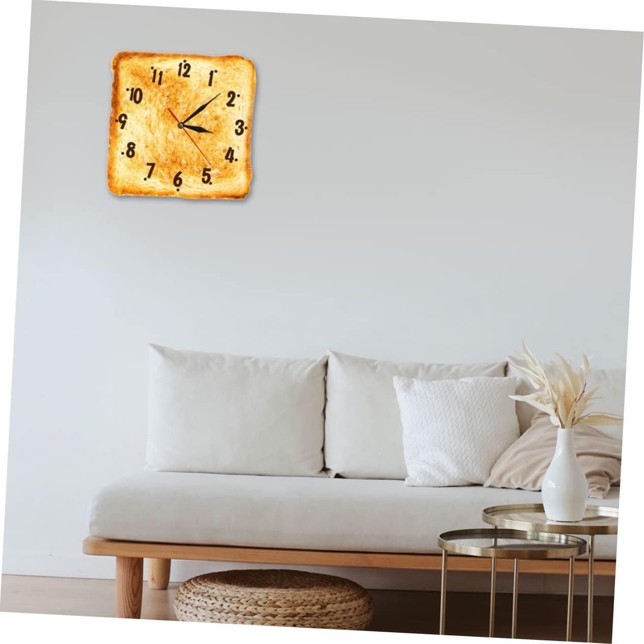 BESPORTBLE Office Clock Wall Mounted Clock Alarm Clock Mushroom Gift ...