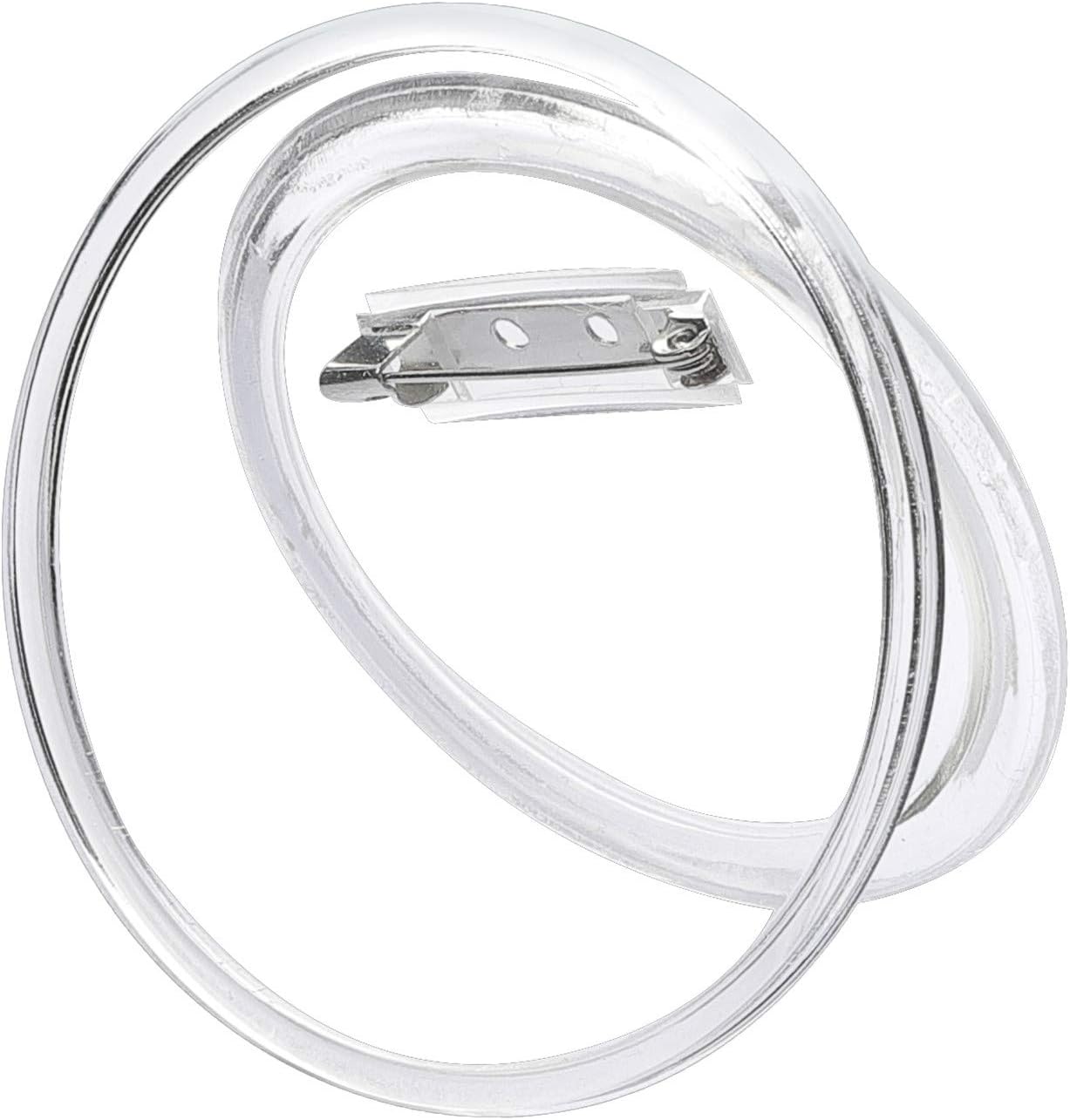 Amazon.com: Sets Acrylic Design Button Clear Button Badges Kit with Pin ...