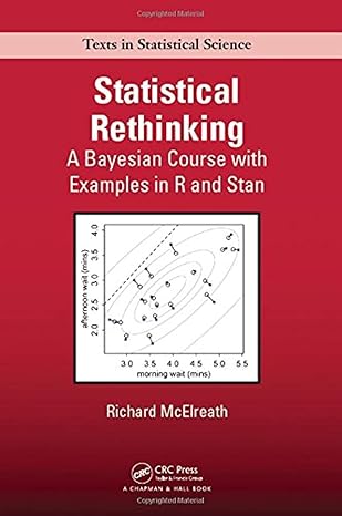 Amazon | Statistical Rethinking: A Bayesian Course with Examples in R and Stan (Chapman & Hall ...