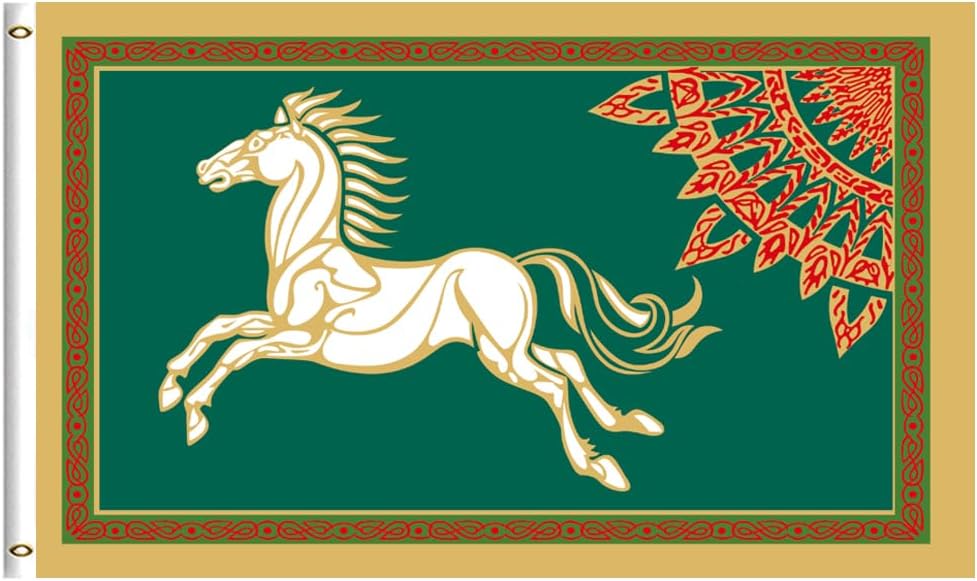 Amazon.com : Lord of the Rings - Flag - Rohan - 59 X 39.4 Inch ...