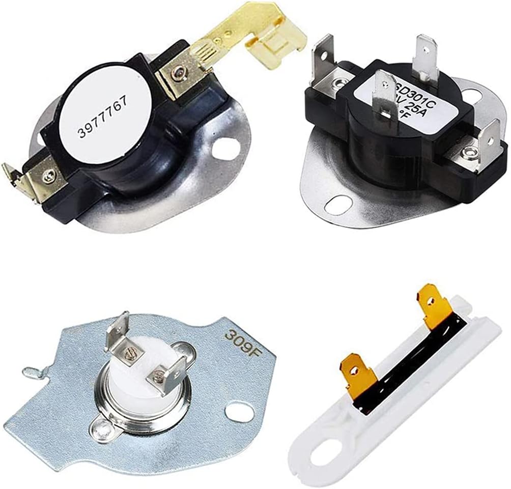 3387134 High-Limit Thermost 3977767 Dryer Thermostat 3977393 Thermal ...