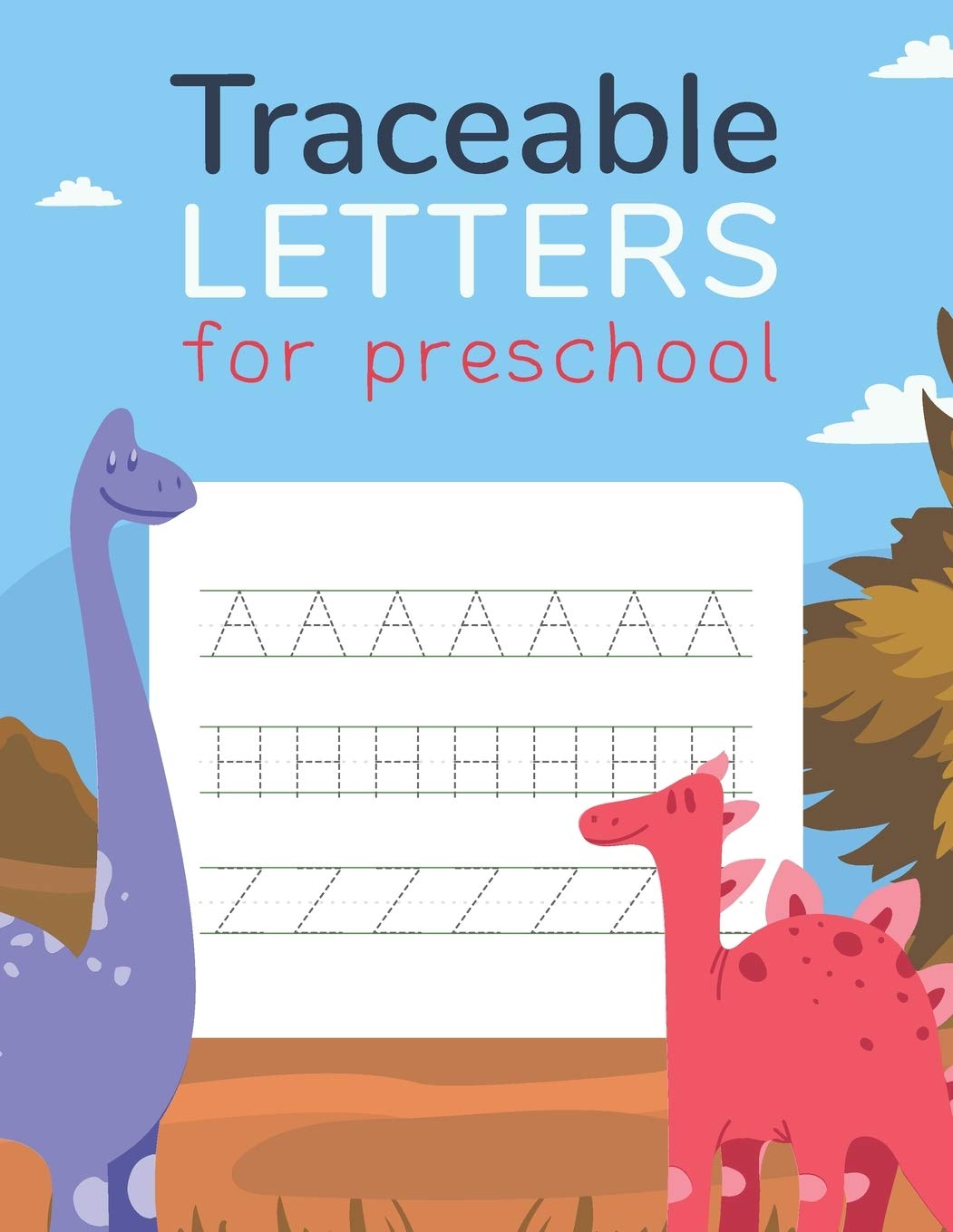 Buy Traceable letters for preschool: Traceable Alphabet Learn English ...