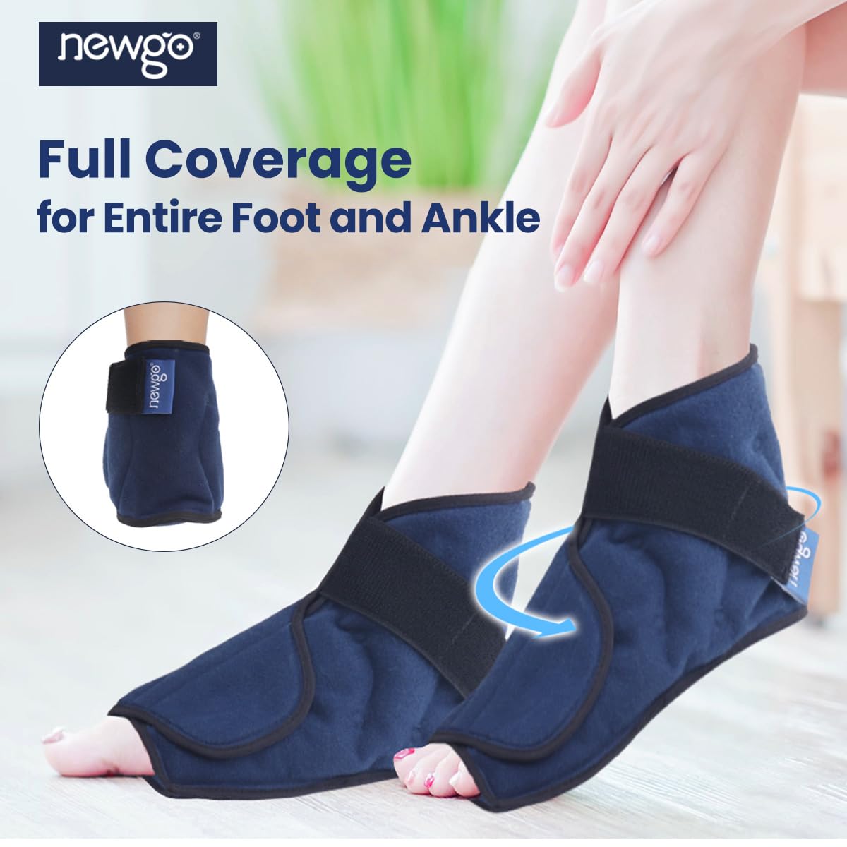Snapklik.com : Foot Ice Pack For Surgery Recovery, 2 Pack Ankle Foot ...