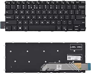 Amazon.com: SUNMALL Replacement Keyboard Compatible with Dell Inspiron ...