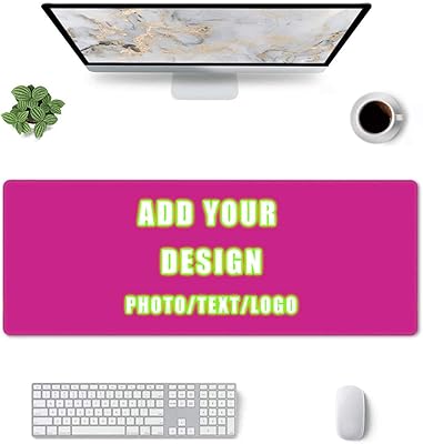 Amazon.com : ANSTING Custom Large Desk Pad with Photo Text Personalized ...