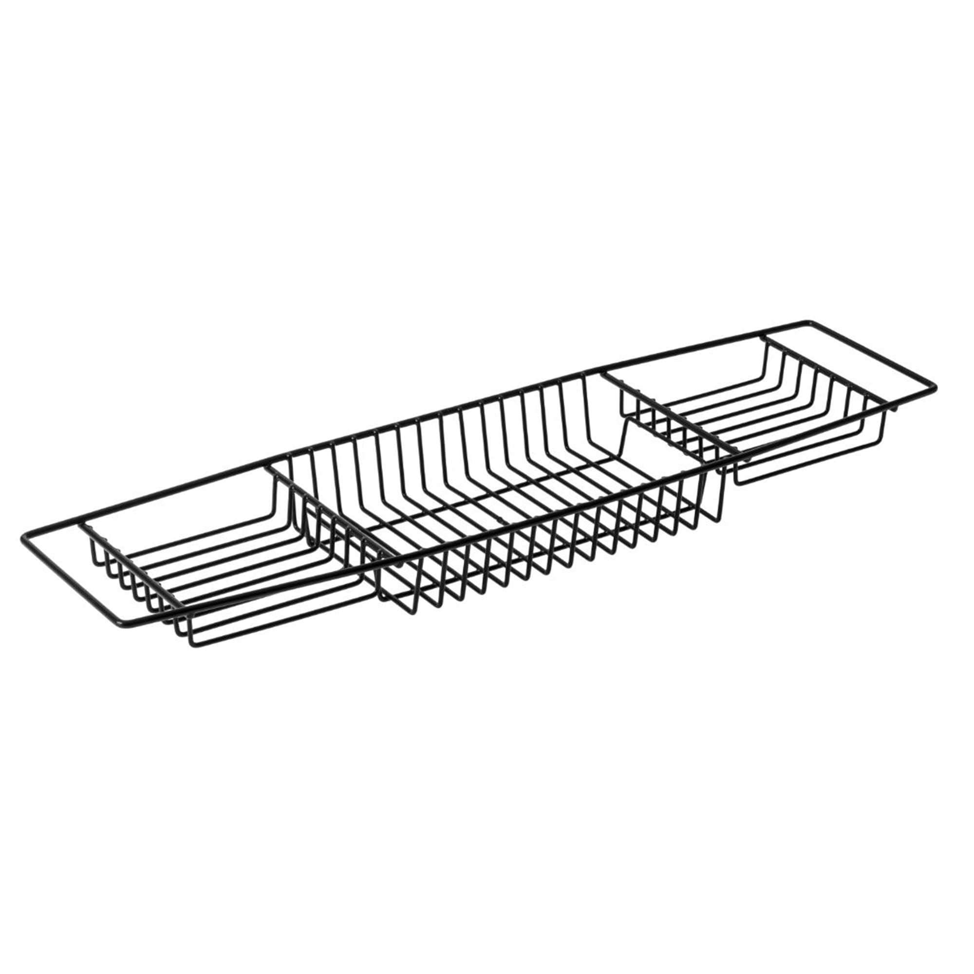 Blue Canyon Plastic Coated Over Bath Rack, Durable Plastic Shower Caddy ...