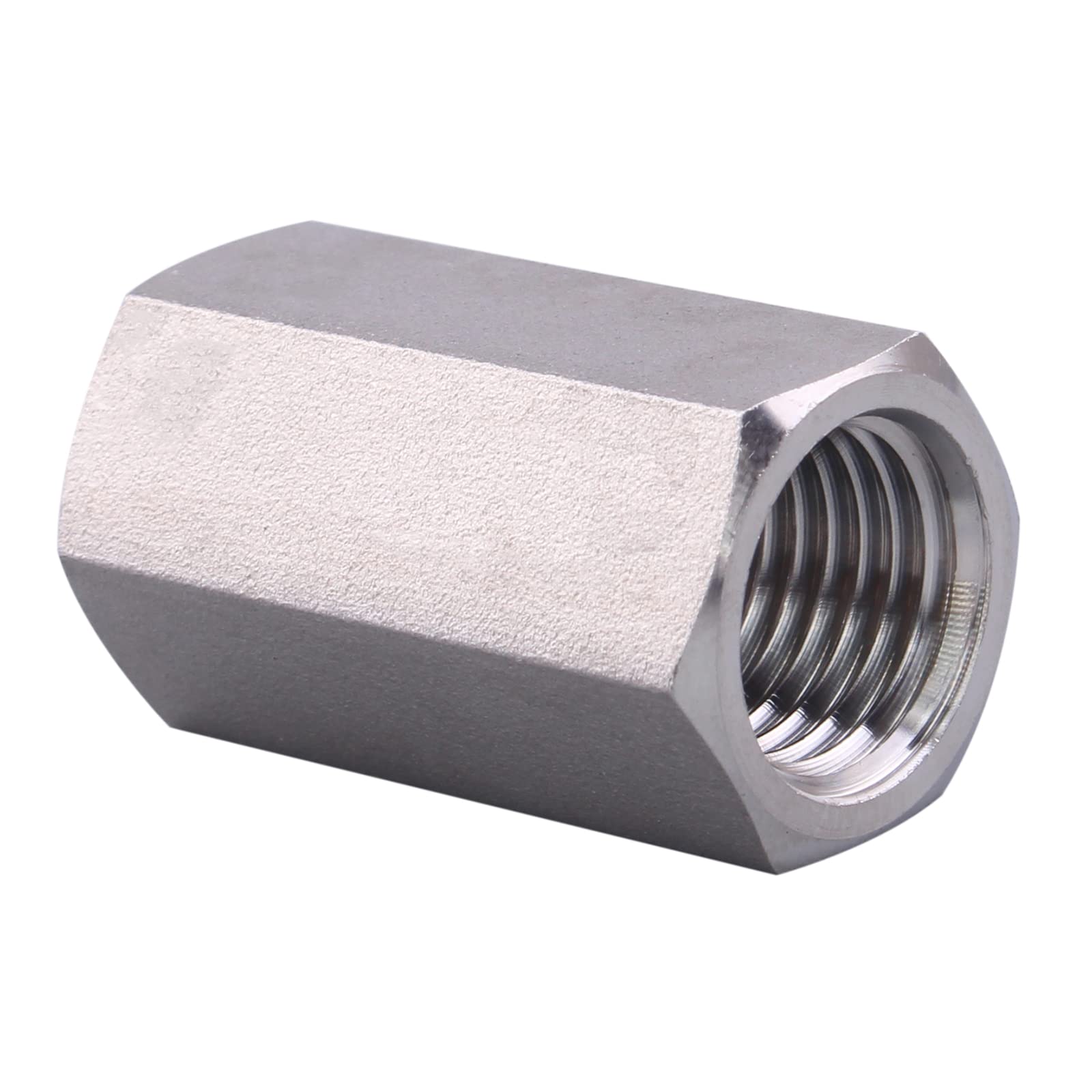 Snapklik.com : DERPIPE 1/4" Forging Full Hex Coupling - Stainless Steel ...