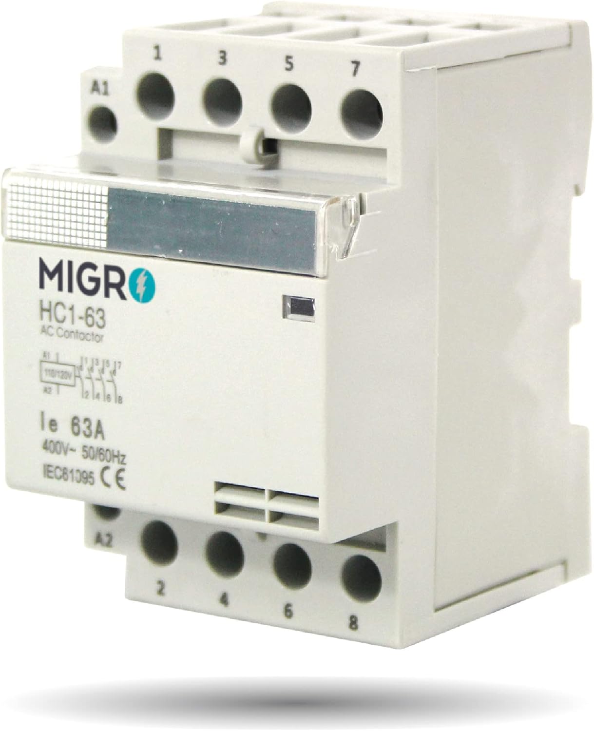 Amazon.com: 40AMP 4 Pole Designer NO Modular Contactor for 120 220 ...