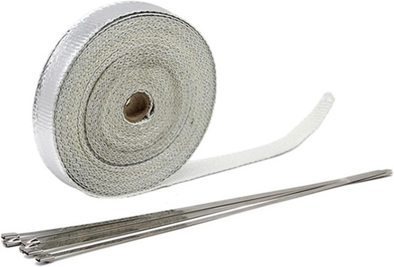 durable Exhaust Heat Wrap Thermal Tape Fiberglass Heat Wrap Manifold ...