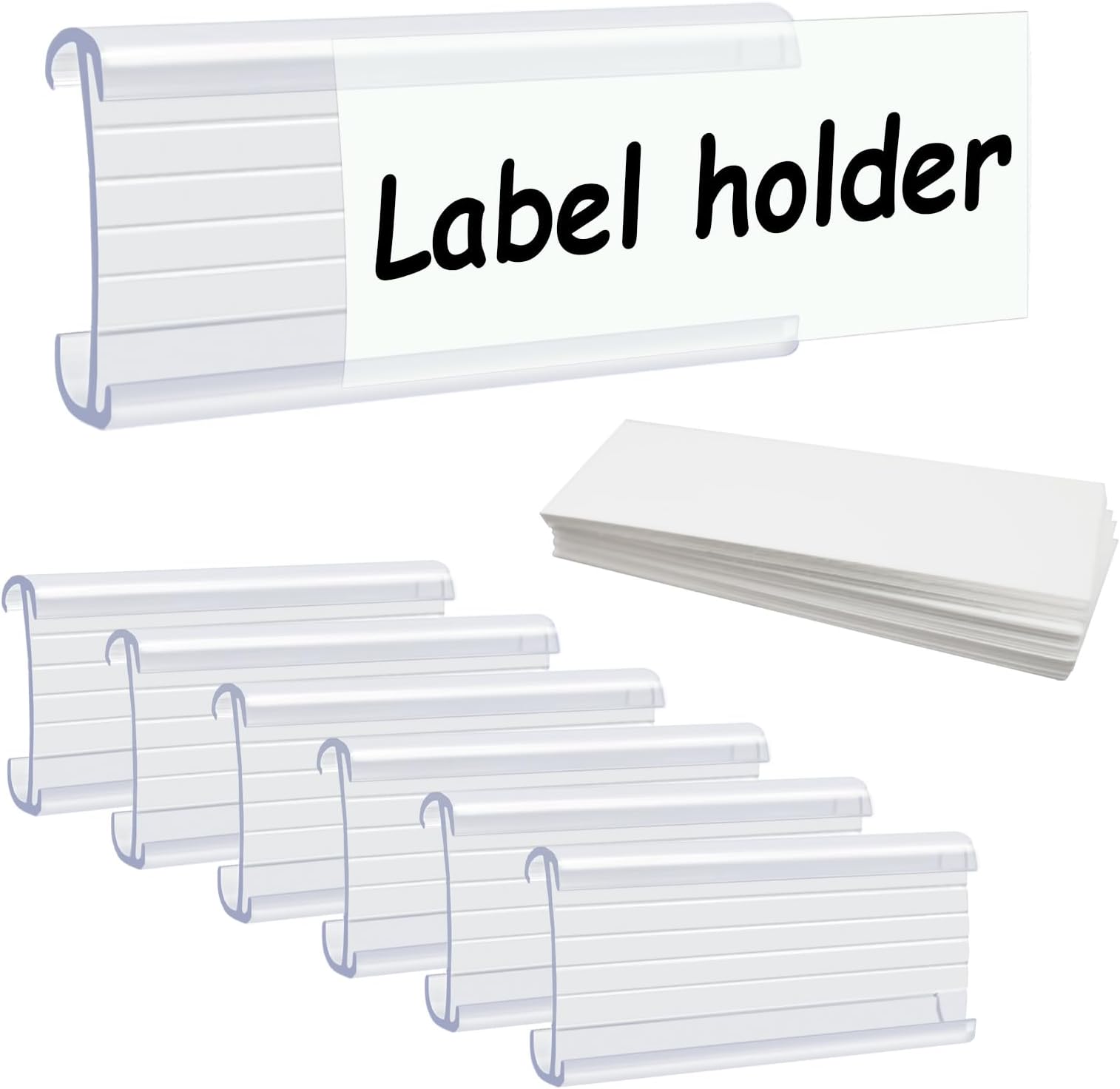 Amazon.com : TrueCraftware- Set of 4 Black 3” Plastic Snap-Under Shelf ...