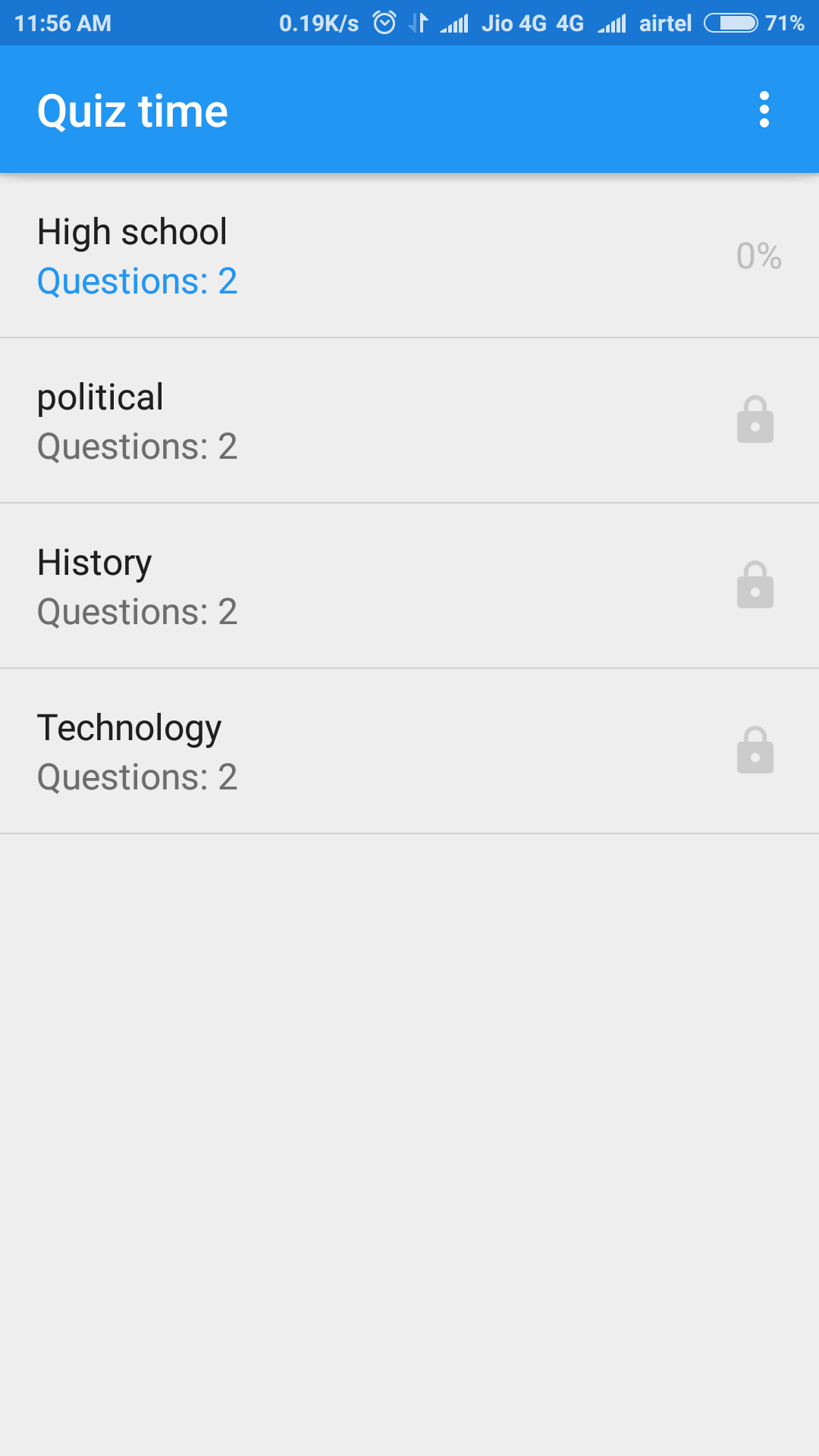 Quiz time - App on the Amazon Appstore