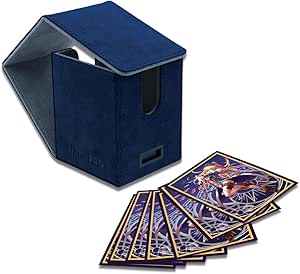 Amazon.com: Ultra Pro - Vivid Alcove Flip Deck Box (Blue) - Protect and ...