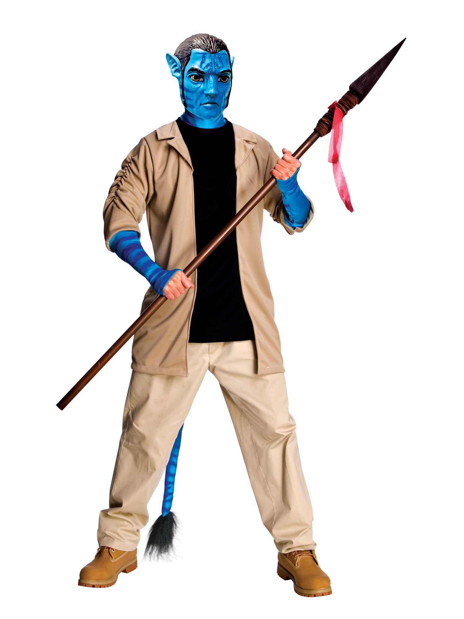 Amazon.com: Avatar Adult Deluxe Jake Sully Costume And Mask : Clothing ...