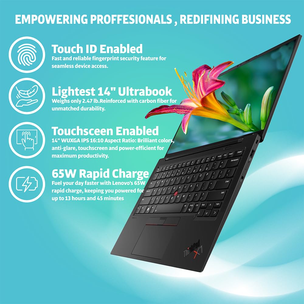 Snapklik.com : Lenovo ThinkPad X1 Carbon Gen 11 Carbon Touchscreen 14 ...