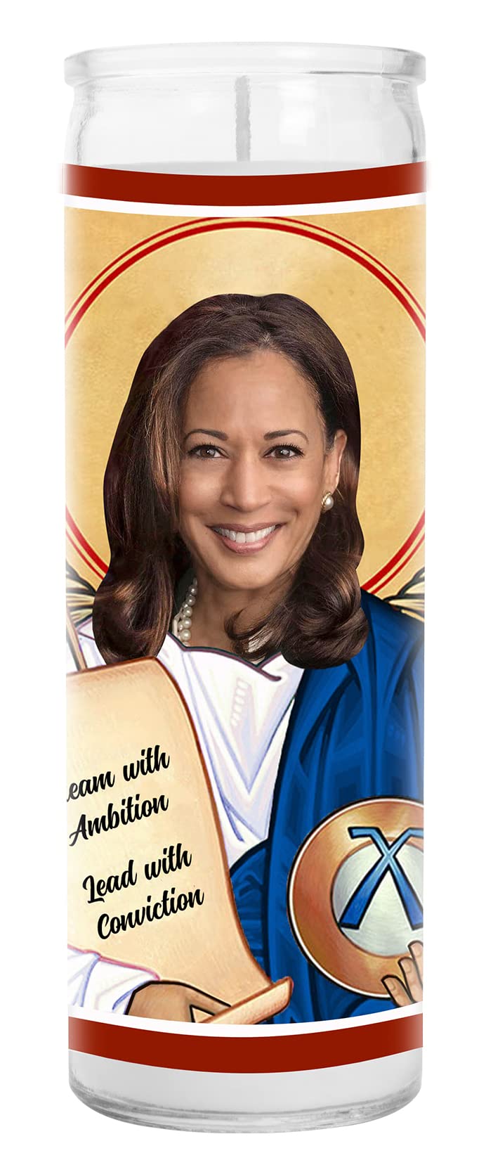 Amazon.com: Celeb Prayer Candle Kamala Celebrity Candles - Funny Gift ...