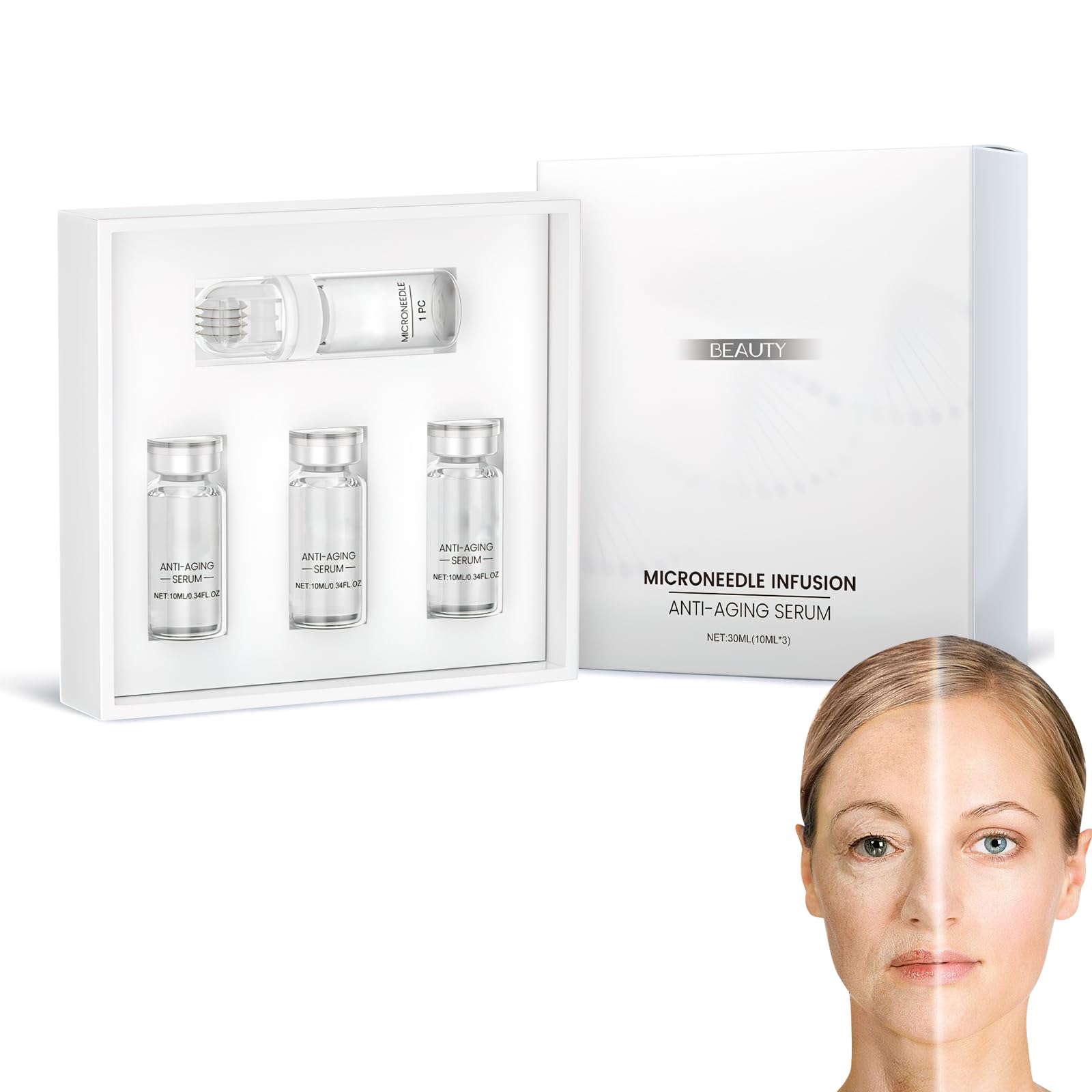 Colaren Micro Infusion Facial System, Anting Wrinkle Beauty Micro ...