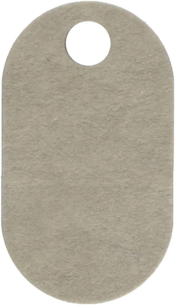 145P Tags 145PTAGS-TG Insulating Fiber Tags (500 Pack), 1" x 1-3/4" x 1 ...