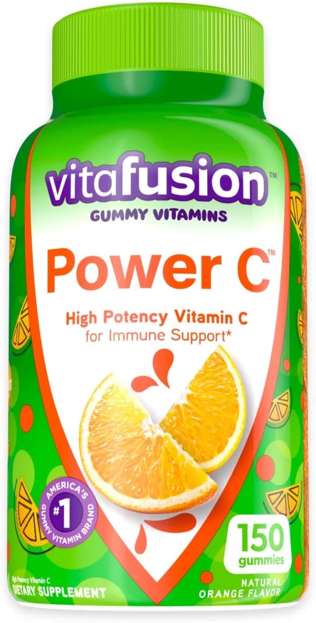 Amazon.com: Convergence Power C Vitamin C Gummies for Immune Support ...
