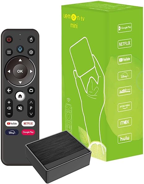 Amazon.com: Lemon TV Mini Smart TV Box Android 12.0 Allwinner H618 Quad-Core 64bit 2GB RAM 16GB ...