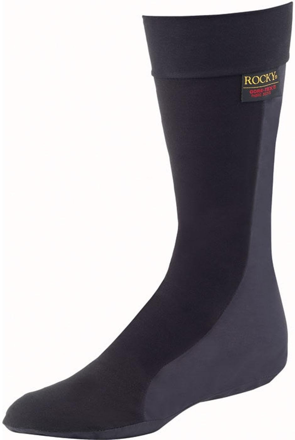 Amazon.com: Rocky Men's 11" Gore-tex Waterproof Socks, Black/Grey, Size ...