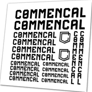 Amazon.com: Kit Vinyl Sheet For Commencal Graphic Decal Sticker ...