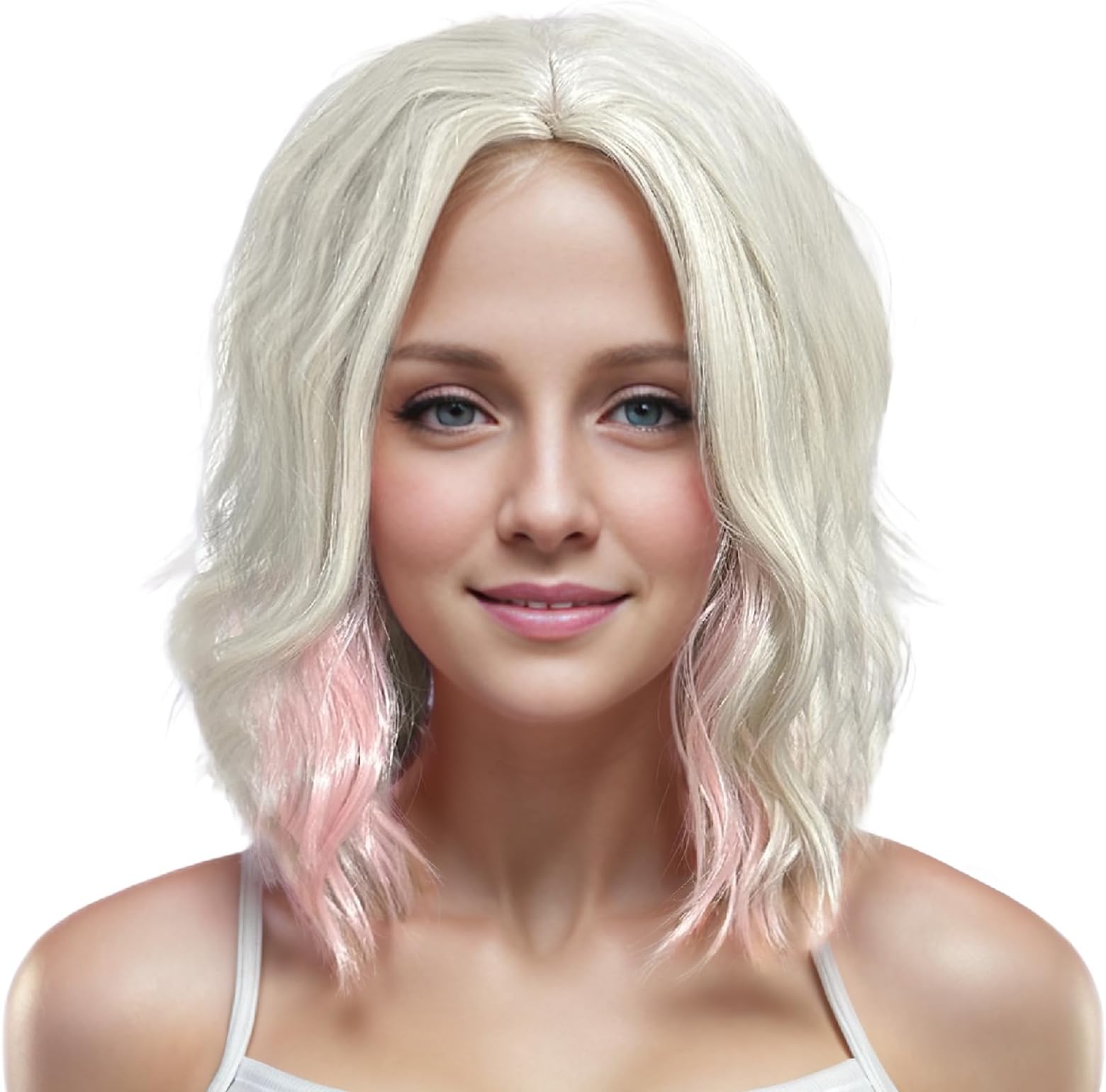 Amazon.com : LUV HER Frozen 2 Girls Princess Anna Faux Hair Braid with ...