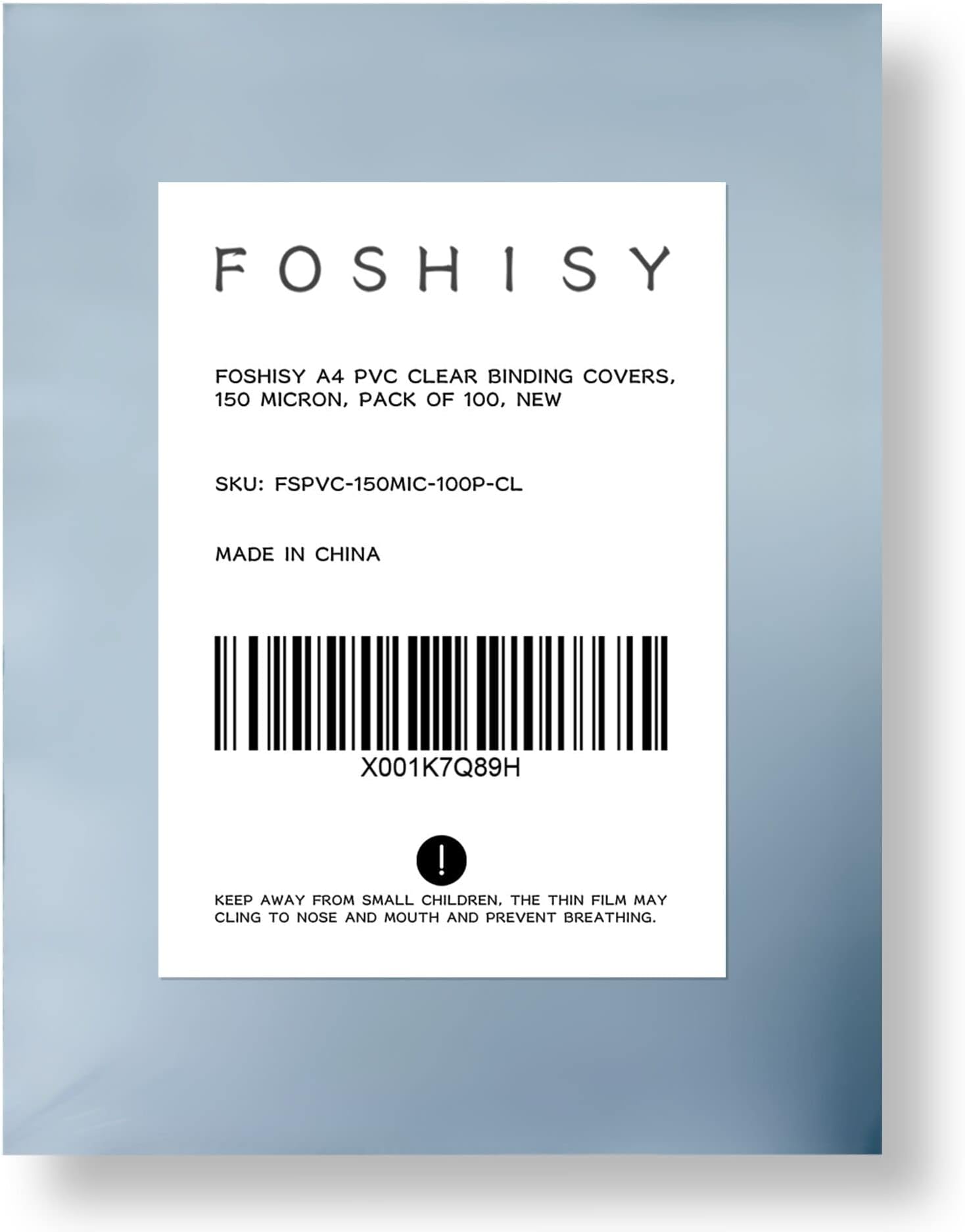 5 Star Office Comb Binding Covers PVC 150 micron A4 Clear (Pack of 100 ...