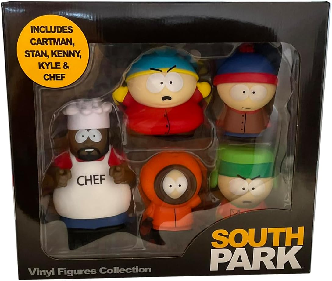 South Park Series 2 Vinyl Mini Figures 5 Pack including Cartman, Stan ...