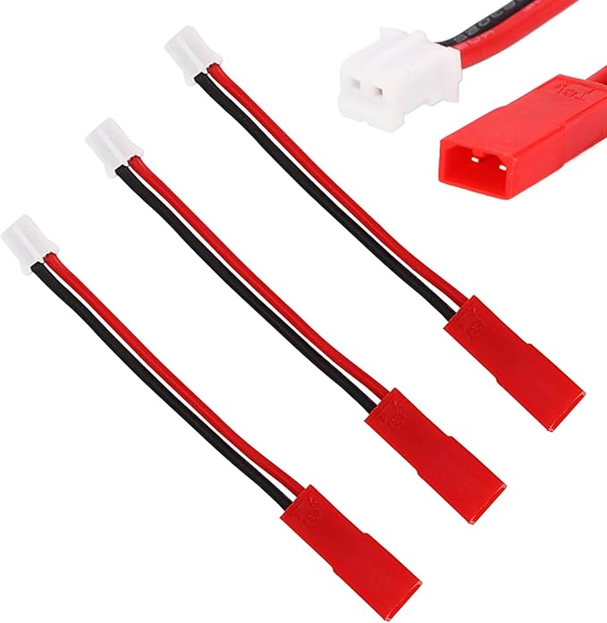 Amazon.com: 3pcs JST to PH2.0 Adapter Cable JST Adapter PH2.0 Connector JST Connector Female JST ...